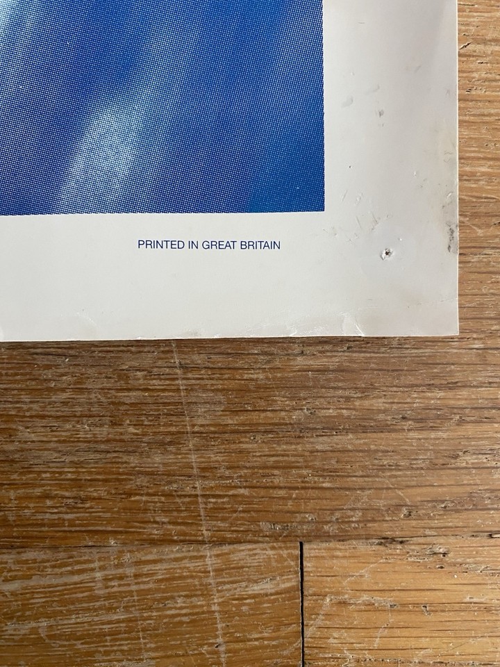 Vintage 90s NIRVANA Nevermind Poster Group Shot Printed In GB 25”x35 ...