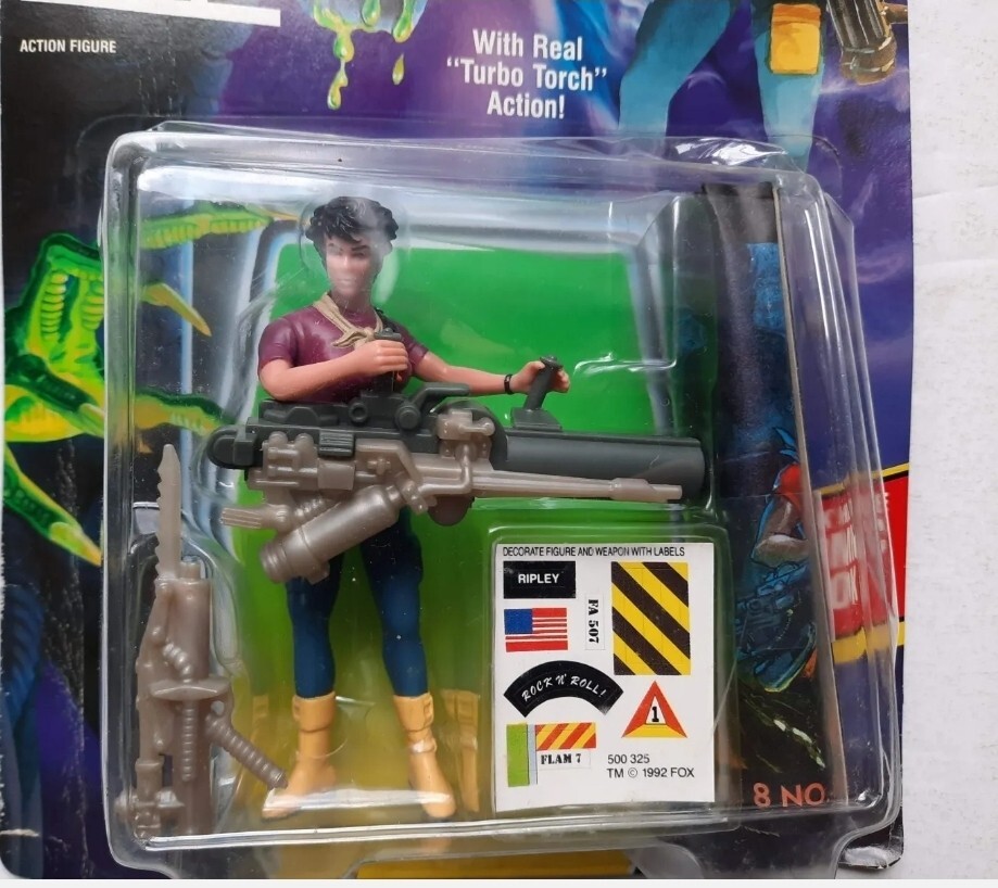 1992 Kenner Aliens Space Marine Lt Ripley Action Figure Sealed w FAST ...