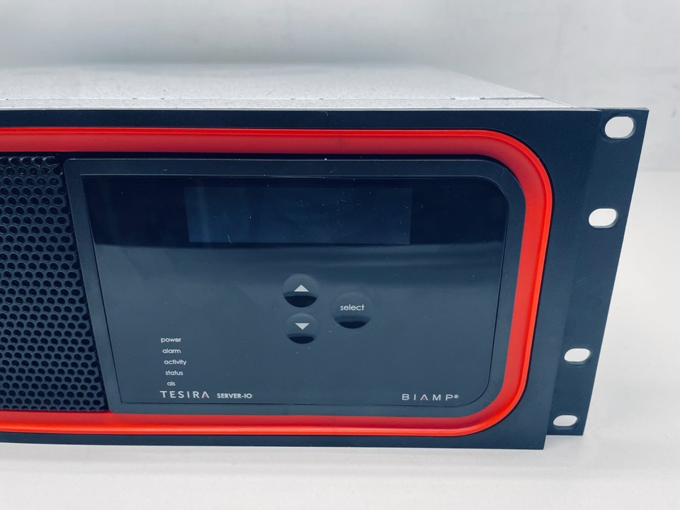 Biamp Systems Tesira SERVER-IO Digital Network Signal Processor DSP w ...