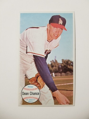 DEAN CHANCE 1964 TOPPS GIANT BASEBALL CARD #16 LOS ANGELES ANGELS | eBay
