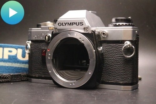 🎦VIDEO👀 All works [Near MINT-] Olympus OM10 35mm SLR Film Camera Body ...