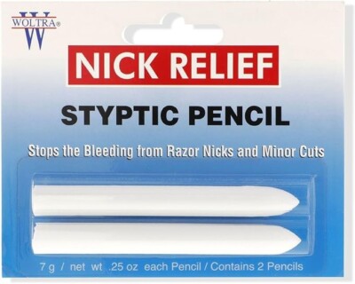 Styptic Pencil Shaving Cut Stick to Stop Bleeding for Razor, Nicks and ...