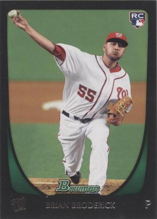 2011 Bowman Draft Picks & Prospects - Brian Broderick #8 (RC) for sale ...
