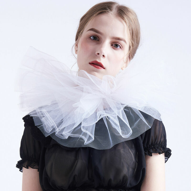 Elizabeth Lady Ruff Collar Neck Collar Circus Collar Cosplay Props ...