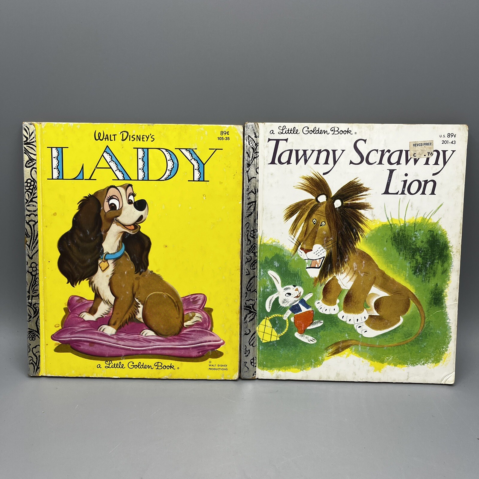 Lot of 10 Little Golden Books Assortment Hunchback, Lady, Mickey Mouse ...