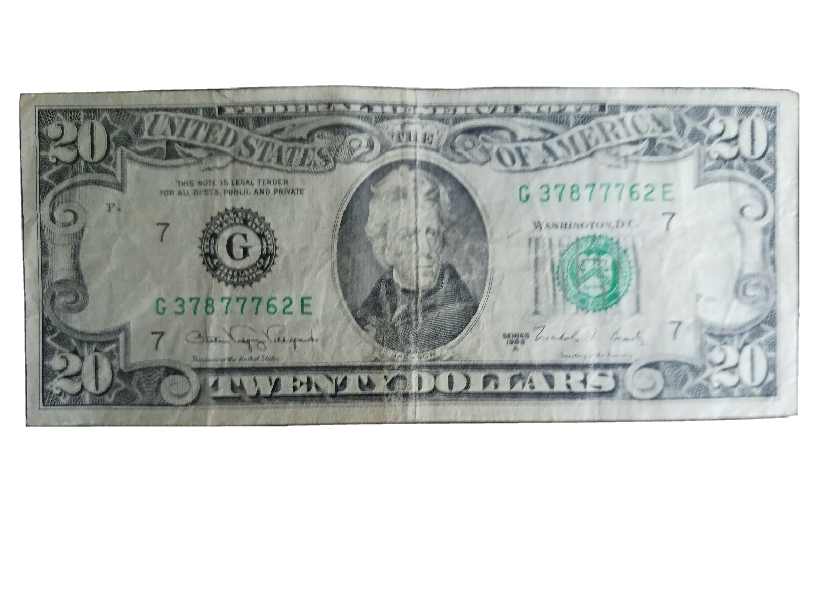 1988 20 Dollar Bill Series A EBay 1988-20-dollar-bill-series-a-ebay