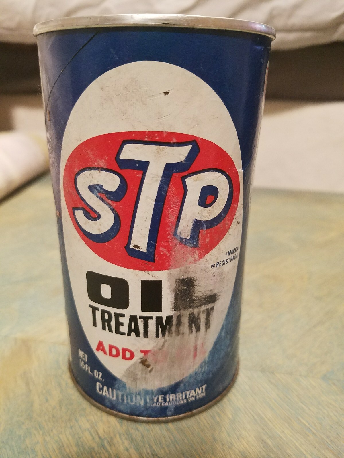 Vintage STP Can Oil Treatment Unopened Sealed Cardboard Can 15 oz ...