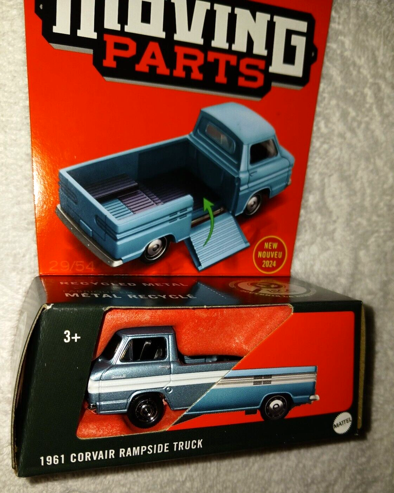Matchbox Moving Parts 1961 CORVAIR RAMPSIDE TRUCK - NEW DIECAST TRUCK ...