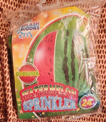 Splash Buddies , Outdoor , Watermelon Sprinkler, 24 Inches | eBay