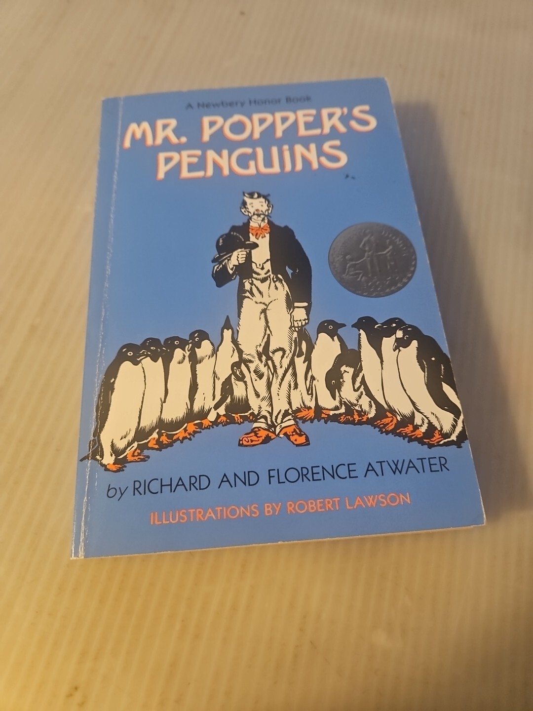 Vintage 1992, "Mr. Popper's Penguins" by Florence/Richard Atwater ...
