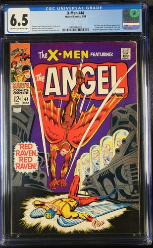 X-Men #44 CGC 6.5 (1968) 1st Silver Age Red Raven | eBay