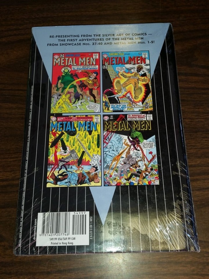 METAL MEN ARCHIVES VOLUME 1 DC ARCHIVE EDITIONS SEALED HARDBACK | eBay