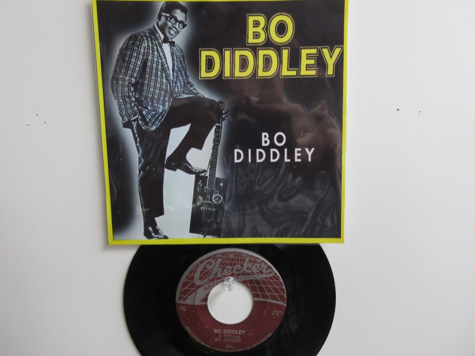 💥' BO DIDDLEY ' HIT 45 + PICTURE [Bo Diddley/I'm A Man] 1955 !💥 | eBay