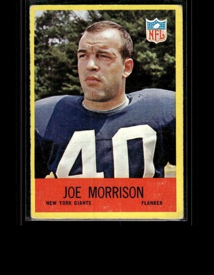JOE MORRISON CARD #116 BFU2R3S6P065 fREE SHIPPING | eBay