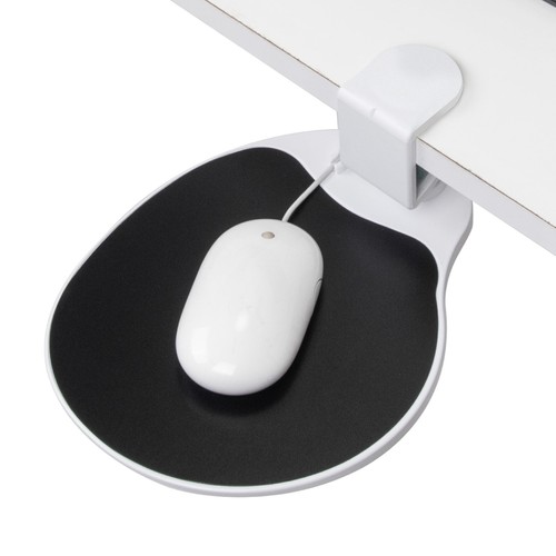 Clamp on Mouse Platform Clip Pad Rotating 360 Degree Ergonomic Tray ...