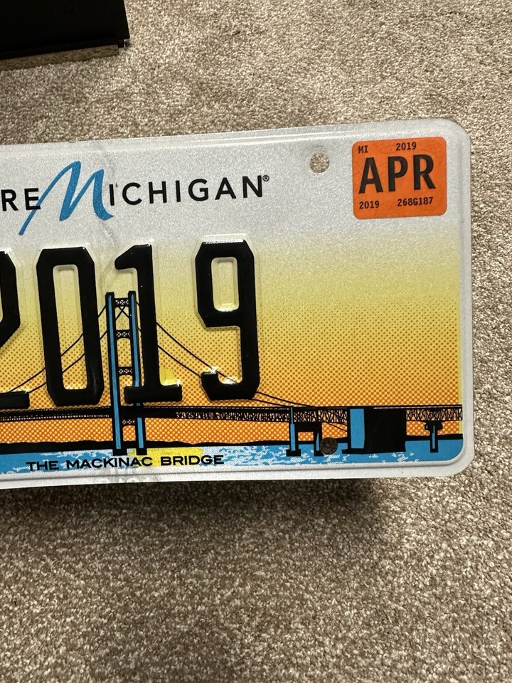 2019 Michigan Vanity Personalized License Plate | eBay