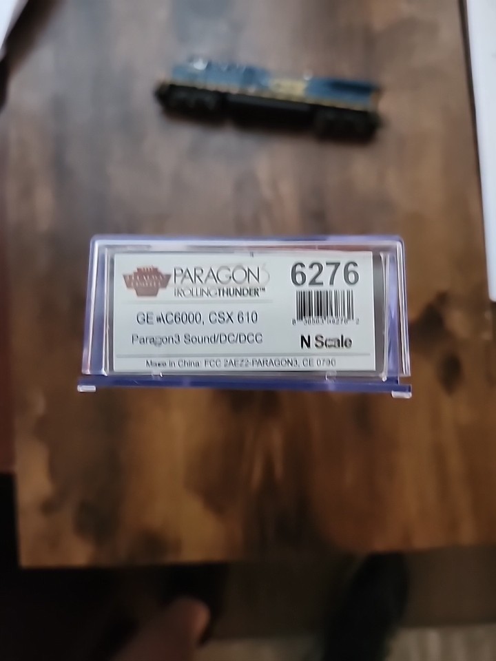 BROADWAY LIMITED N Scale AC6000 Diesel CSX #610 Paragon3 Sound/DC/DCC | eBay