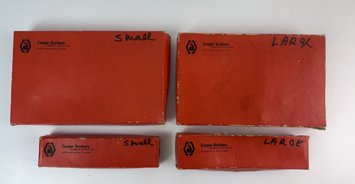 Cooper Brothers & Sons silver plated small/large forks & knives - boxed ...