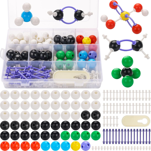 135 Pcs Organic Chemistry Model Kit, Portable Molecular Model Kits for ...