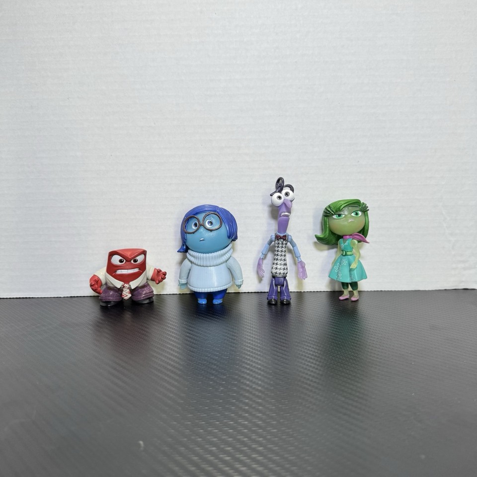 Disney Pixar Inside Out Figures PVC Toy lot of 4 | eBay