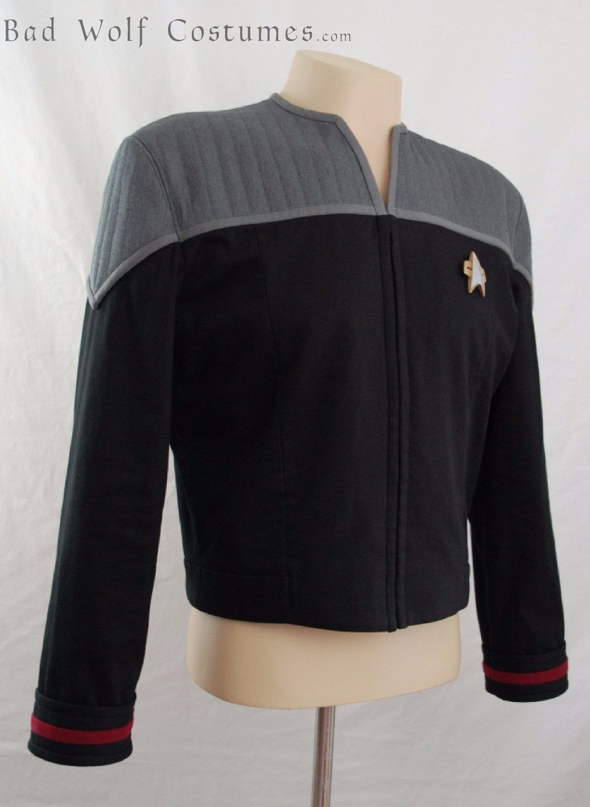 Star Trek Sewing Pattern - Starfleet uniform jacket - DS9, Nemesis (men ...