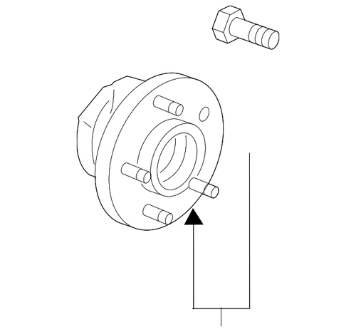 Genuine GM Wheel Bearing And Hub Assembly 13552419 | eBay