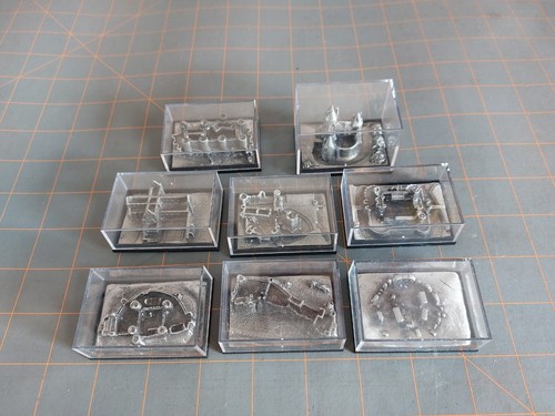 Vintage Rowena Metal Miniature UK Lot Castles of Wales Raglan Conway ...