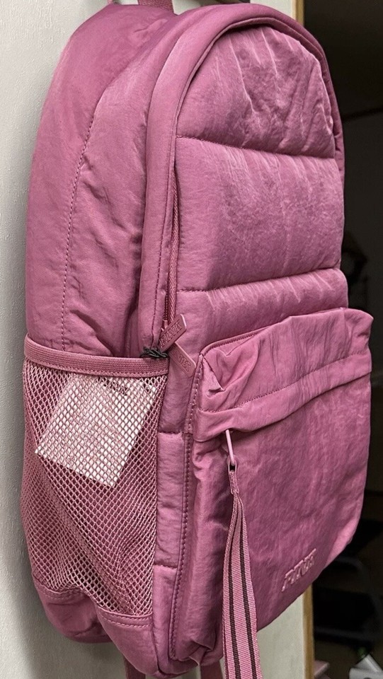 Victorias Secret Pink Backpack Quilted Puffer Bookbag Tote Brand New ...