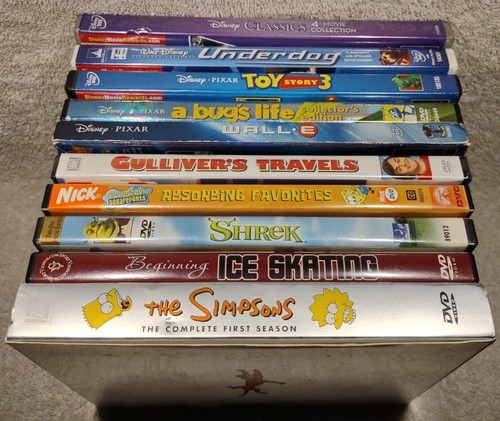 Lot Of 10 Kids & Family DVD Movies/ TV Shows *Great Condition* FREE ...