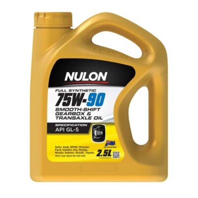 Nulon Full SYN Smooth shift 75W-90 Performance Gear box & Transaxle Oil ...