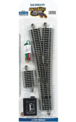 Bachmann E-Z Track ~ New 2025 ~ #5 Turnout Switch - Wye - HO Scale ...