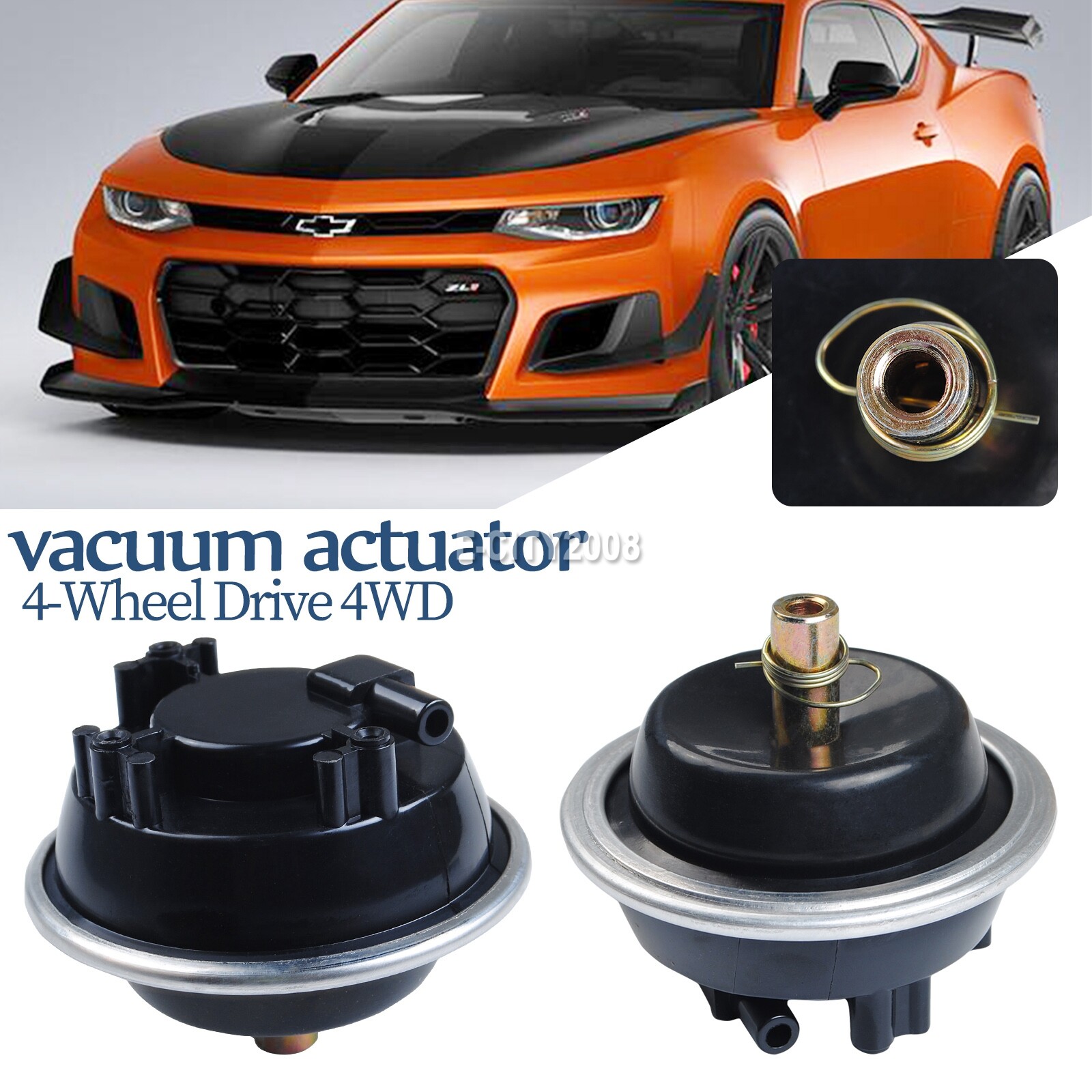 25031740 Vacuum Actuator Fits S10 S15 Sonoma Blazer 1983-2004 Front 4WD ...