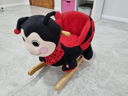 Plush Ladybug Rocking Chair | eBay Australia