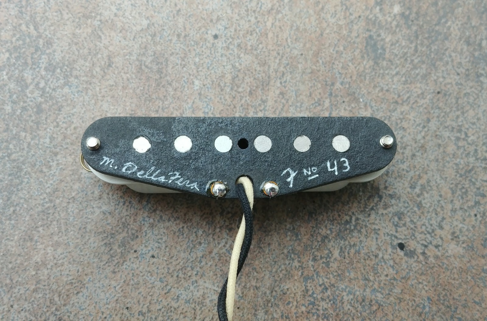 Formula 43 Handwound Strat Pickup for Stratocaster Guitar A5 FLAT POLE ...