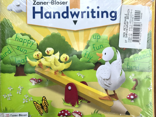 Zaner-Bloser Handwriting Bundle - Kindergarten | eBay