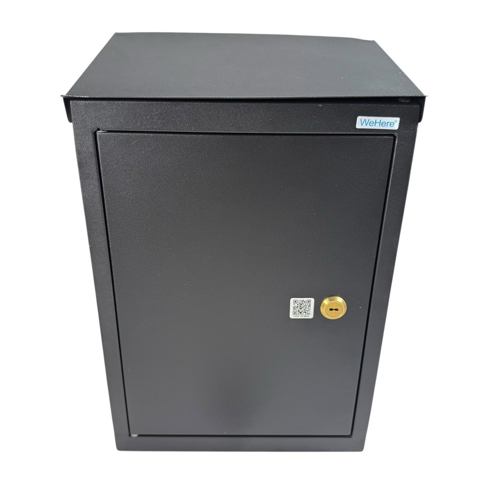 Key Drop Box for Automotive, Key Return Box Wall Mount, Anti-Thief ...