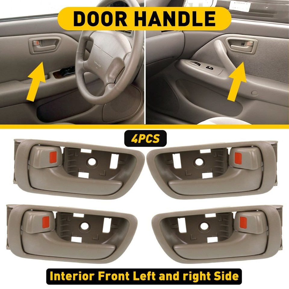 Door Handle Inside Interior Beige Left & Right Side for 2002-2006 ...