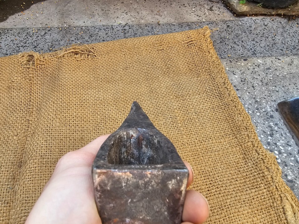 COMMUNIST SYMBOL "SICKLE AND HAMMER" VINTAGE BEARDED AXE HEAD HATCHET ...