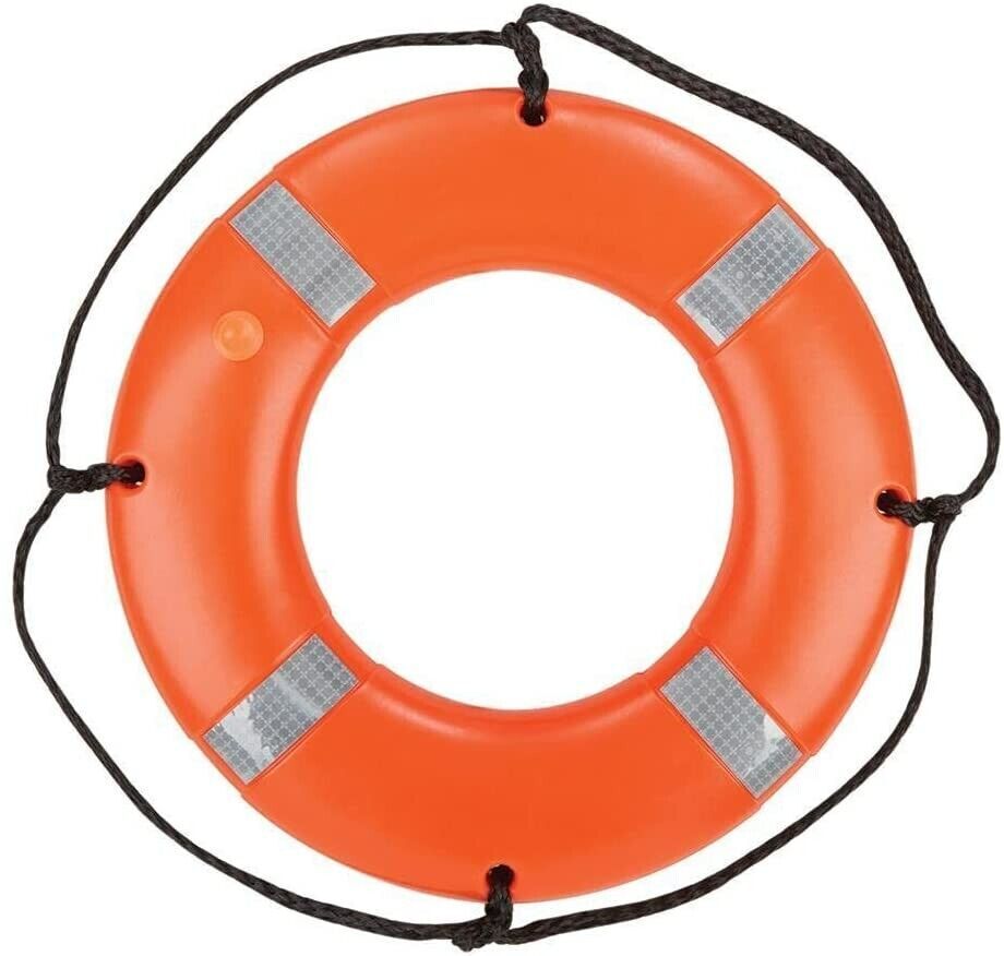 Kent 24-Inch Ring Buoy USCG Approved Personal Flotation Device for ...