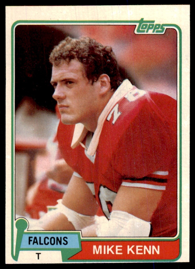 1981 TOPPS MIKE KENN RC ATLANTA FALCONS #215 | eBay