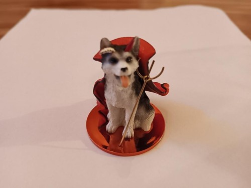 Tiny Ones Devil Husky Dog Figurine DTD-178 Conversation Concepts | eBay