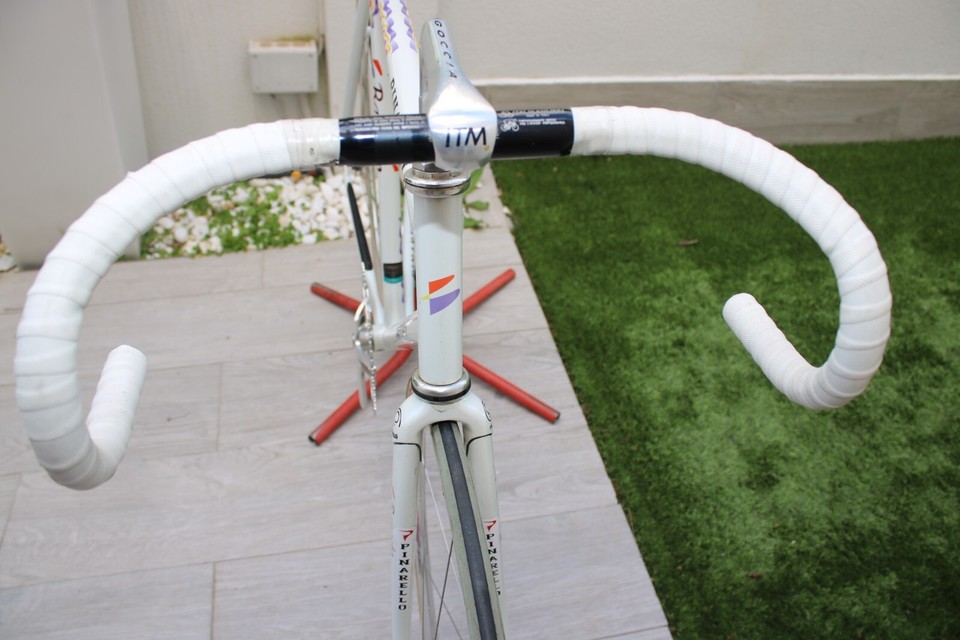 RARE PINARELLO PISTA BANESTO TEAM MADE BY DARIO PEGORETTI 56X55 ONLY 2 MADE DYNA | eBay