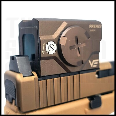 TACTICAL ENCLOSED SHAKE AWAKE RED DOT OPTIC FOR ACRO PICATINNY RMR 407C ...