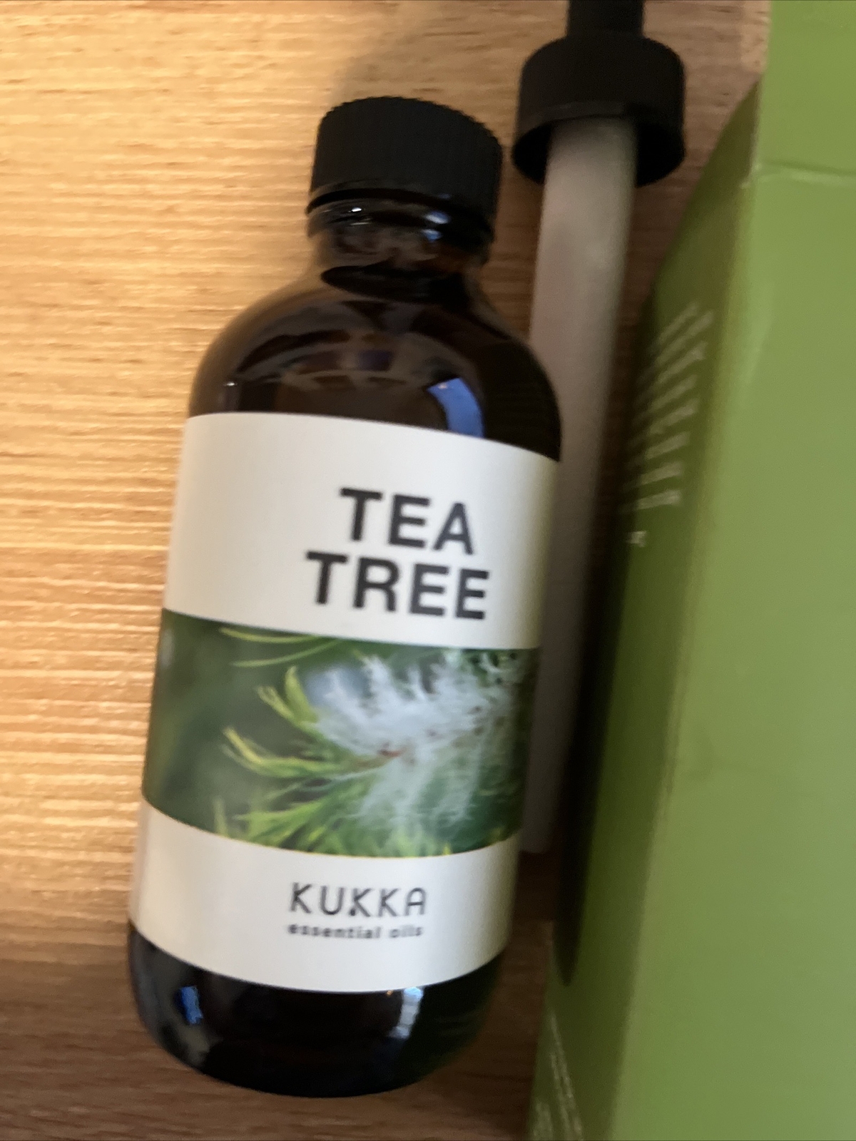 Kukka Tea Tree Oil for Skin, Hair, Face & Toe nails 4 Fl Oz EXP March ...