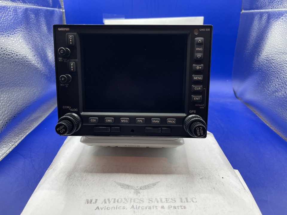 GARMIN GNS 530W WAAS GPS/NAV/COMM 14/28 VDC P/N 011-01064-45 WITH FAA ...