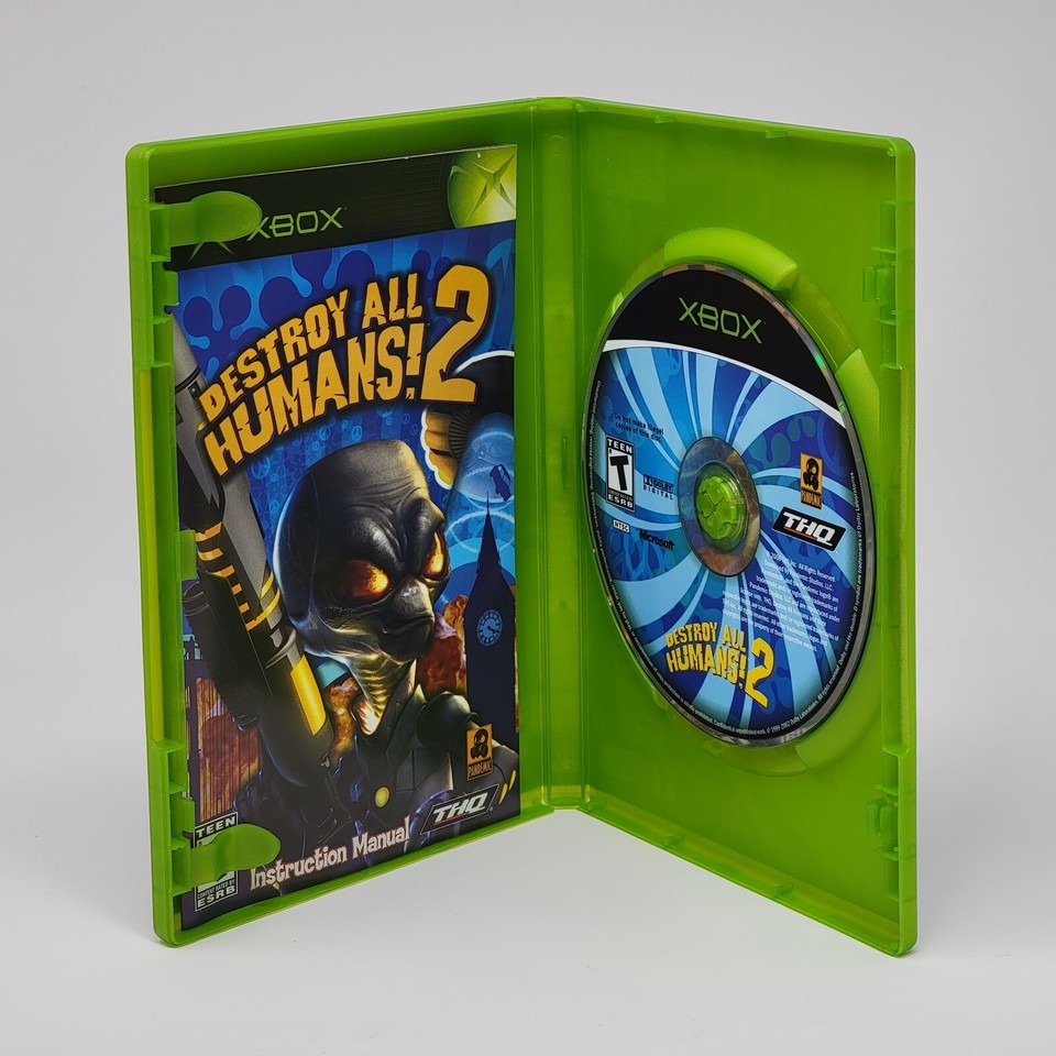 Destroy All Humans 2 (Original Xbox) CIB COMPLETE & TESTED | eBay