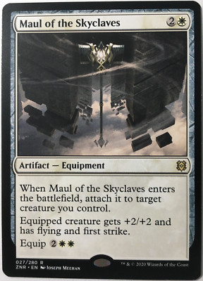 MTG MAUL OF THE SKYCLAVES 027/280 ZENDIKAR RISING RARE NEAR MINT | eBay