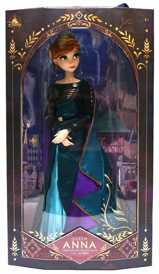 New Disney Parks Frozen 2 Queen Anna and Snow Queen Elsa 17" LE 8000 ...