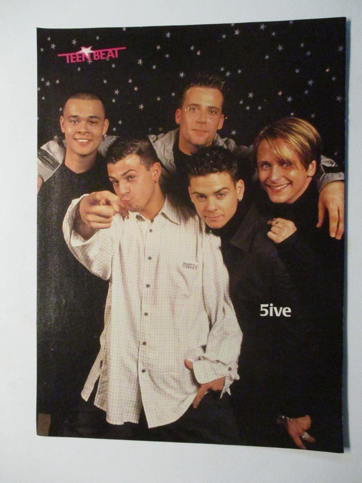 FREDDIE PRINZE JR & FIVE 5IVE PIN UP TEEN BEAT MAGAZINE PICTURE CLIPPING Y3 | eBay
