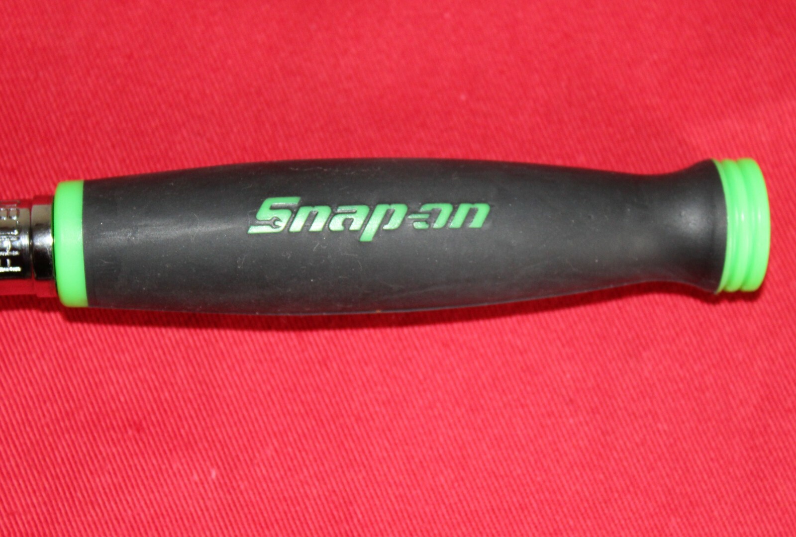 Snap-on 3/8 Drive 80 Tooth Long Handle Soft Grip Ratchet Head FHL80 for ...